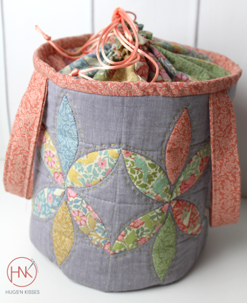 Finnanger Fave bucket bag Tilda Club project using Tilda Hibernation ...